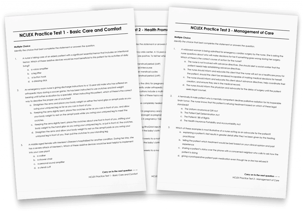 Pass Your 2025 NCLEX Practice Test, Guaranteed