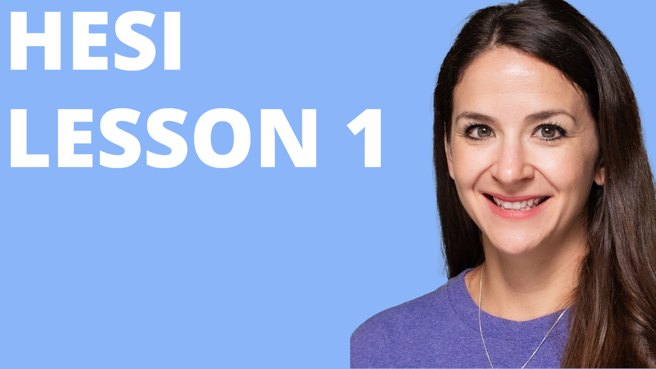 HESI Lessons - All Healthcare Careers